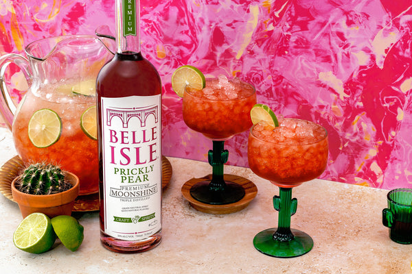 Prickly Pear Margarita - Belle Isle Moonshine